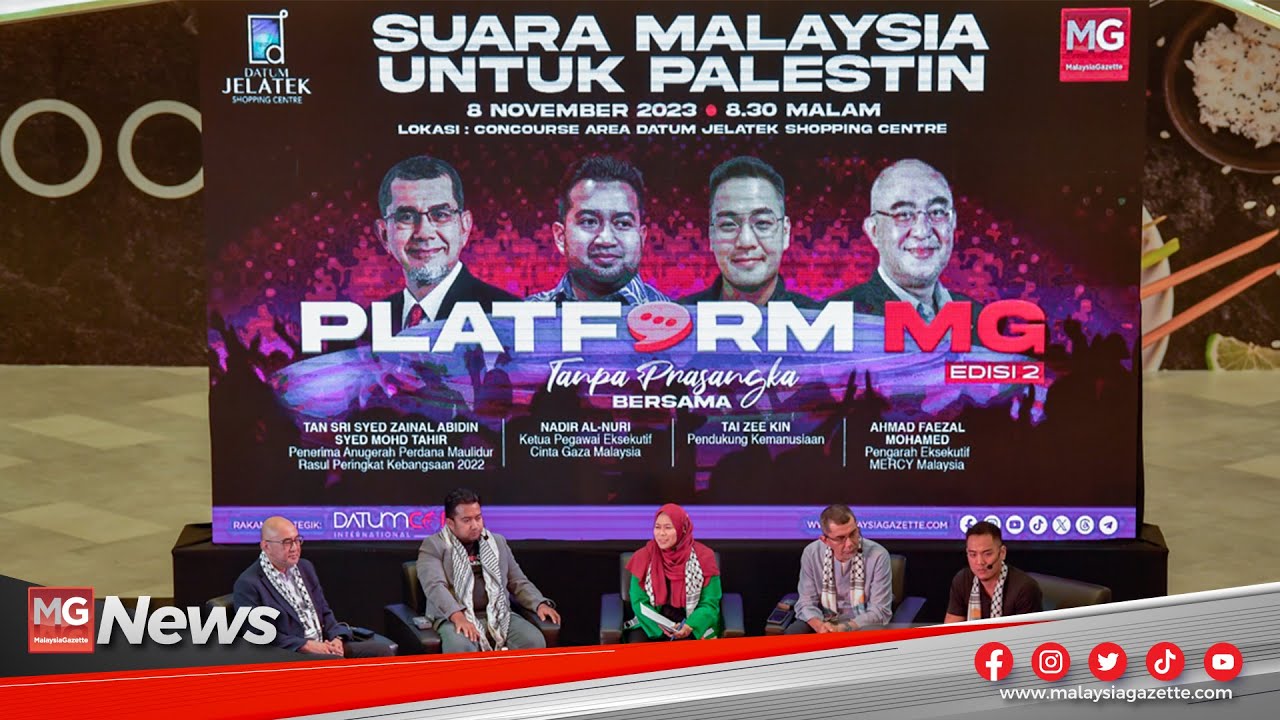MGNews: Pejuang Palestin Puas Hati Berada Di Pentas MGNews: Pejuang Palestin Puas Hati Berada Di Pentas